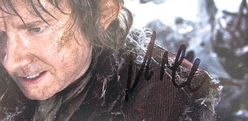 Martin Freeman Autograph Signed Photo Bilbo For Sale