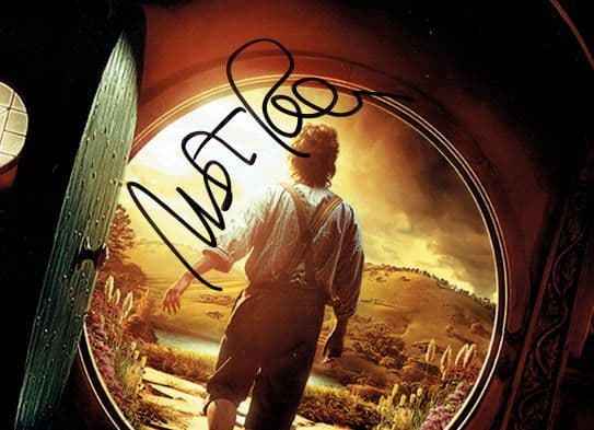 Martin Freeman Autograph Signed Hobbit For Sale