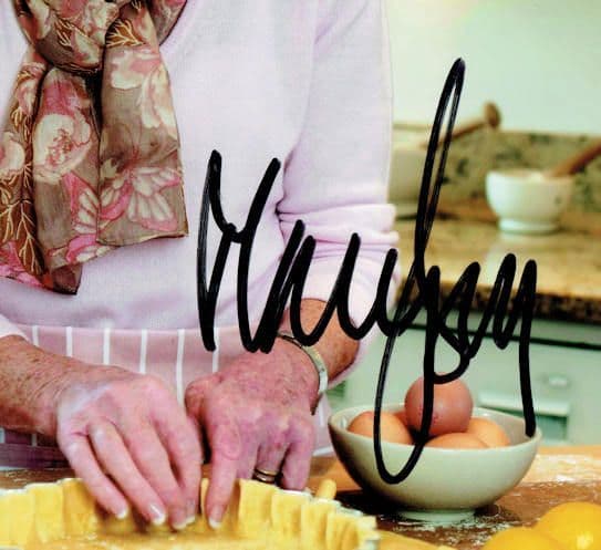 Mary Berry Autograph Signed Photo