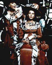 Mary and Madeleine Collinson Signed Photo - Twins of Evil