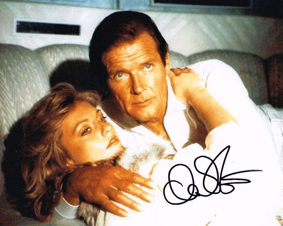 Mary Stavin Autograph Signed Photo - A View To A Kill