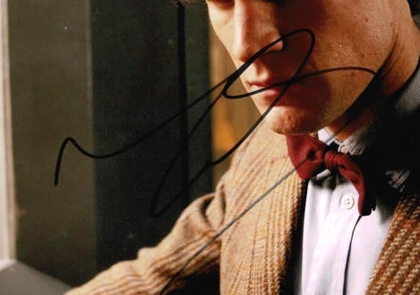 Matt Smith Autograph For Sale Doctor Who