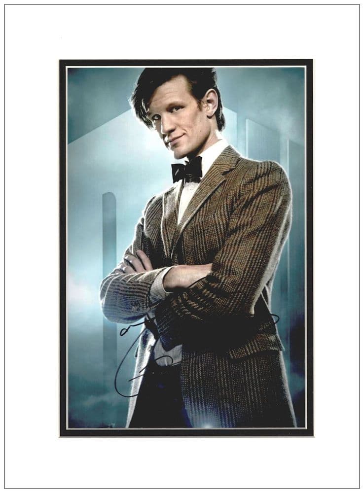 Matt Smith Autograph For Sale Doctor Who