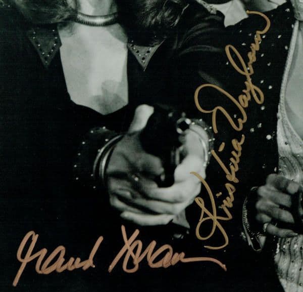 Maud Adams & Kristina Wayborn Autograph Signed Photo