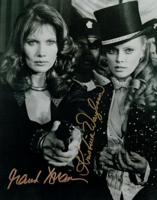 Maud Adams & Kristina Wayborn Autograph Signed Photo