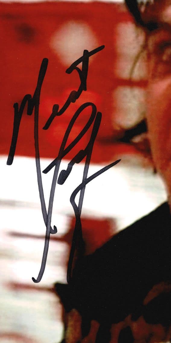 Meat Loaf Autograph Signed Photo - Rocky Horror