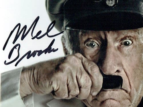 Mel Brooks Autograph Signed Photo