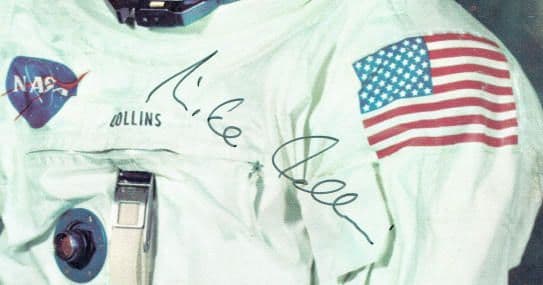 Michael Collins Autograph Signed Photo - Apollo 11