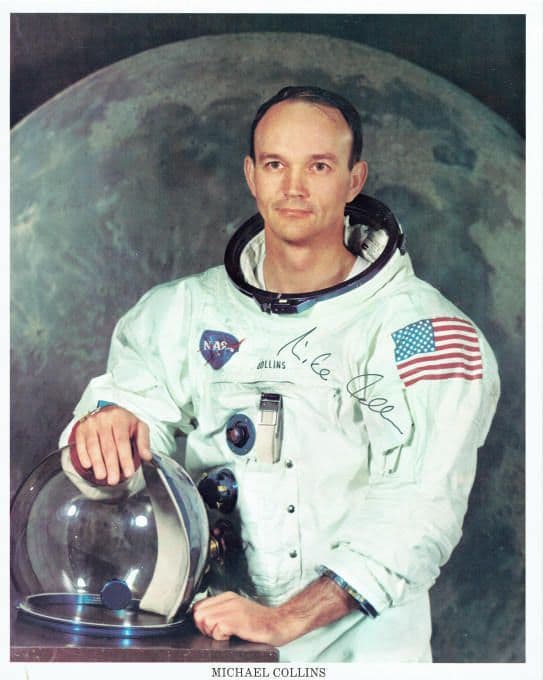 Michael Collins Autograph Signed Photo - Apollo 11