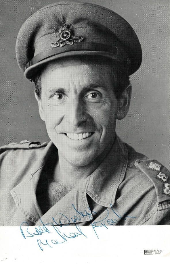 Michael Knowles Signed Photo Display - It Ain t Half Hot Mum