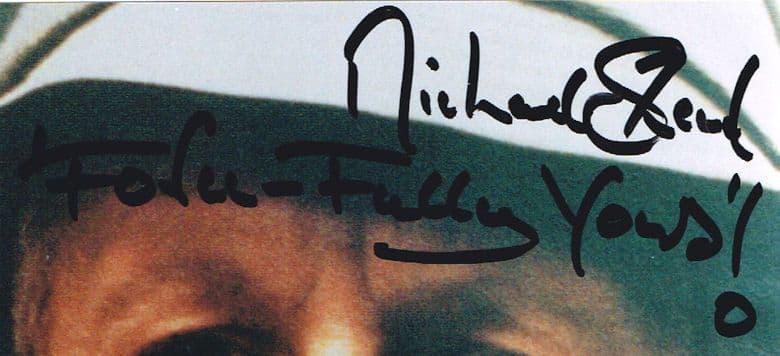 Michael Sheard Authentic Autograph Photo Ozzel Star Wars