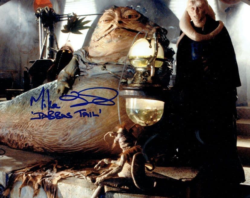 Mike Edmonds Autograph Signed Photo - Return of the Jedi