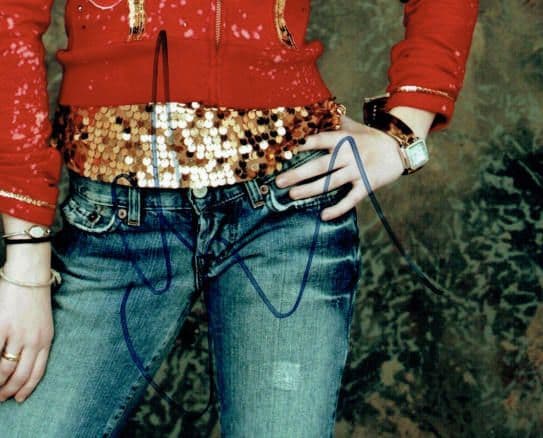 Miley Cyrus Autograph Signed Photo - Hannah Montana