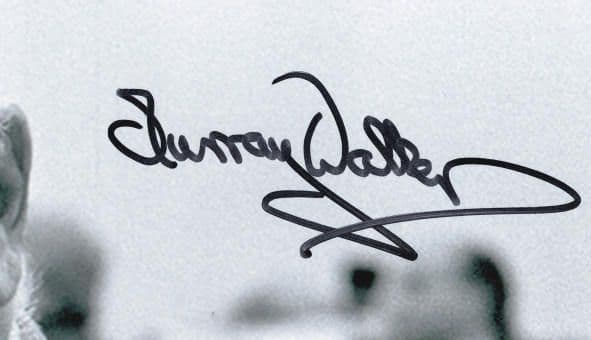 Murray Walker Autograph Signed Photo