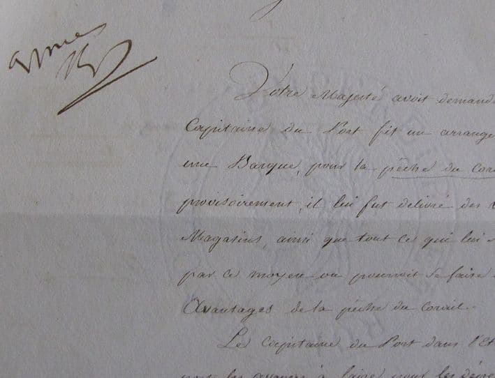 Napoleon Bonaparte Autograph Document Signed For Sale