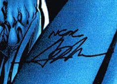 Neal Adams Signed Batman Art Print Plus Original Artwork