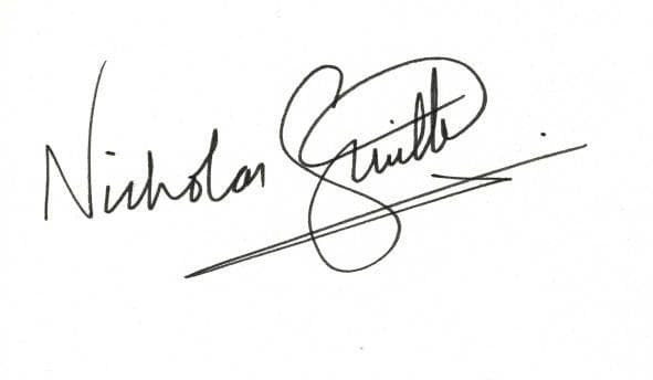 Nicholas Smith Autograph Display - Are You Being Served