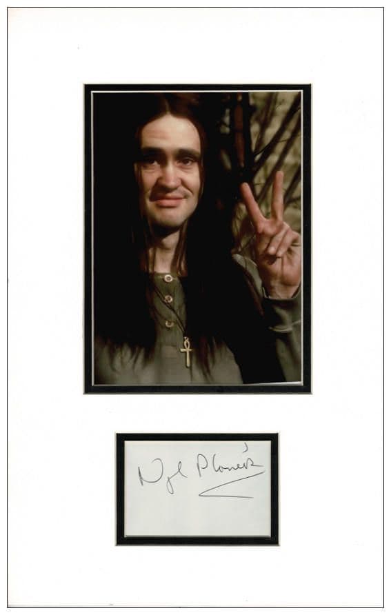 Nigel Planer Autograph Display - The Young Ones