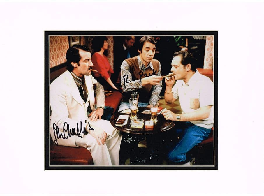 Only Fools & Horses Autograph Signed Photo - Pack & Challis