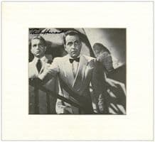 Claude Rains Autograph - Casablanca