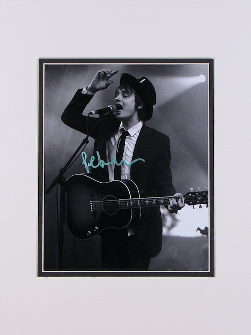 Pete Doherty Autograph Photo