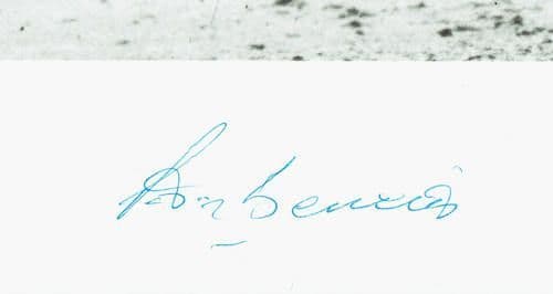 Peter Bonetti Autograph Photo - Chelsea