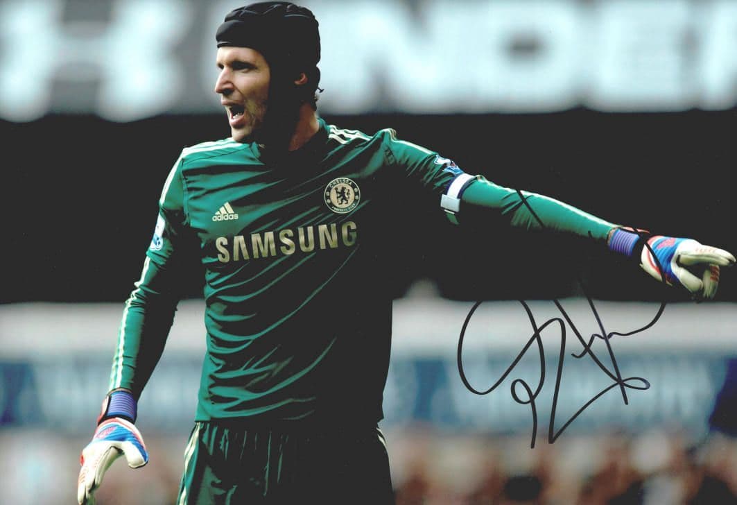 Peter Cech Autograph Signed Photo - Chelsea