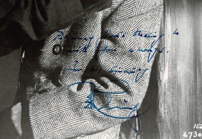 Peter Cushing Autograph Signed Photo - The Brides of Dracula