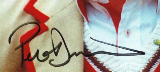 Peter Davison Autograph Photo Signed - Dr Who