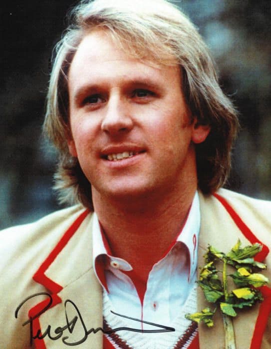 Peter Davison Autograph Photo Signed - Dr Who