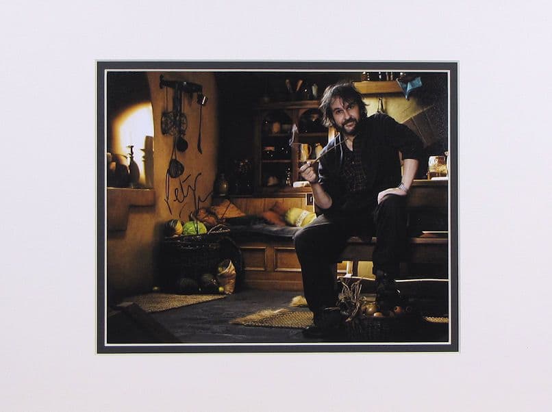 Peter Jackson Autograph Photo - The Hobbit