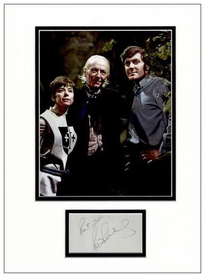 Peter Purves Autograph Display - Doctor Who