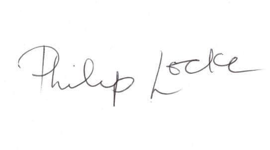 Philip Locke Autograph - Thunderball