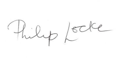 Philip Locke Autograph - Thunderball