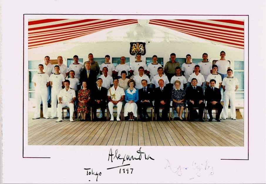 Princess Alexandra Autograph Signed Photo