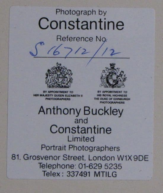 Queen Elizabeth II Autograph Signed Photo