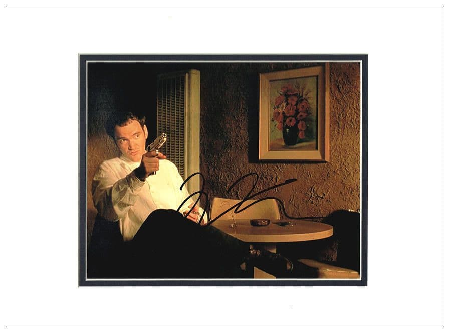 Quentin Tarantino Autograph Signed Photo
