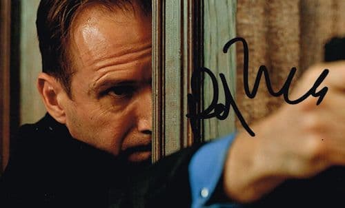 Ralph Fiennes Autograph Signed Photo - Skyfall