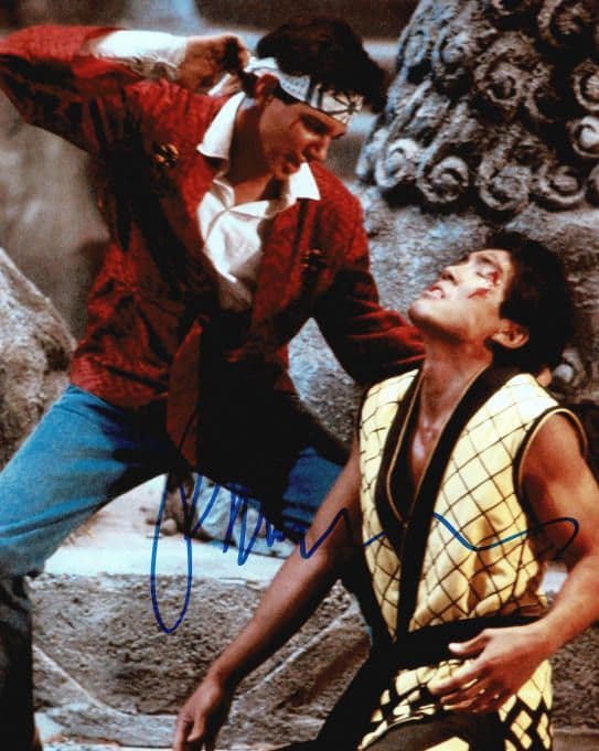 Ralph Macchio Autograph Signed Photo - The Karate Kid