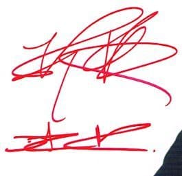 Ray Park Autograph Photo Darth Maul Star Wars