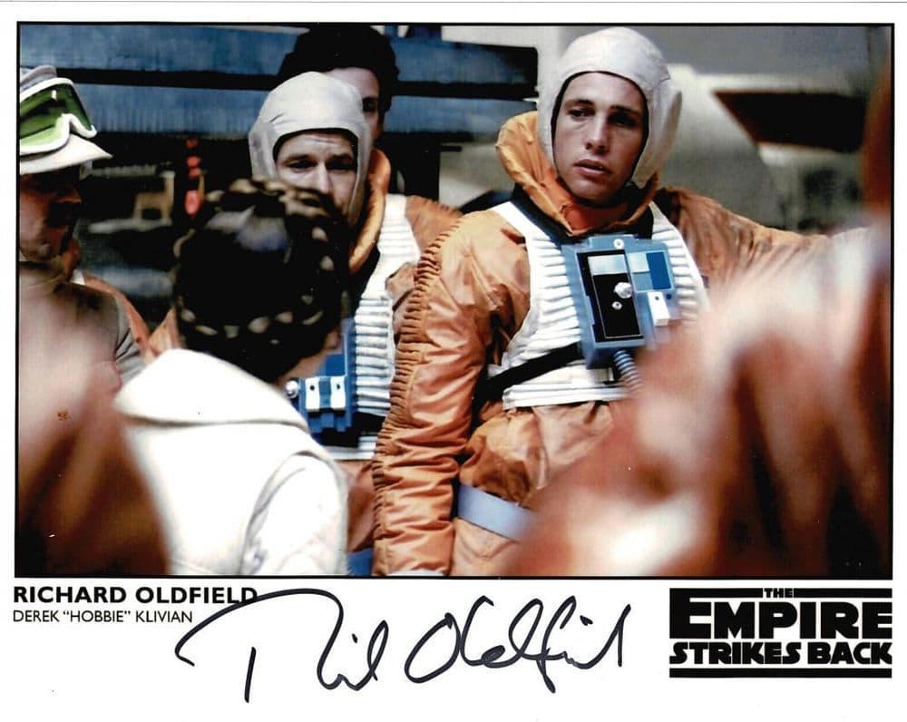 Richard Oldfield Signed Photo - Empire Strikes Back