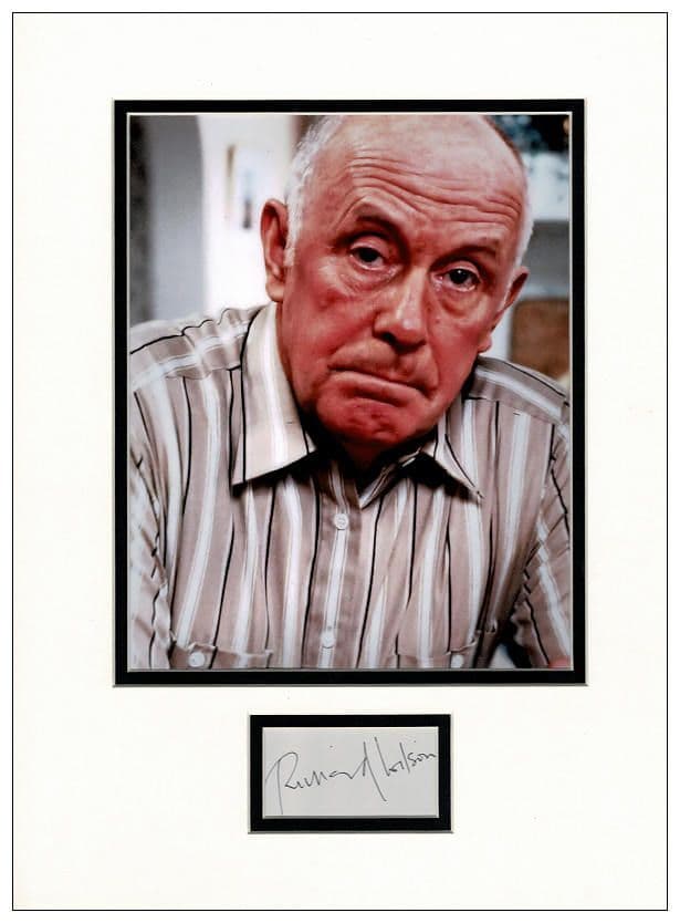 Richard Wilson Autograph Signed Display - One Foot In The Grave