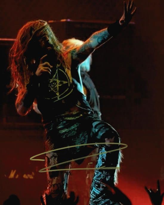Rob Zombie Autograph Signed Photo