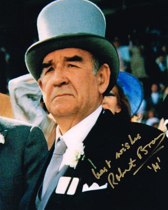 Robert Brown Autograph Signed Photo - M