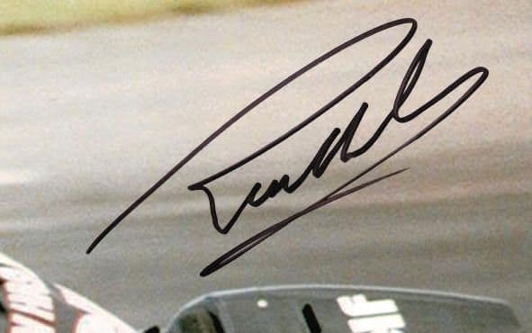 Ron Haslam Autograph Signed Photo