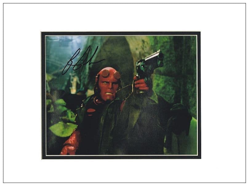 Ron Perlman Autograph Signed Photo - Hellboy