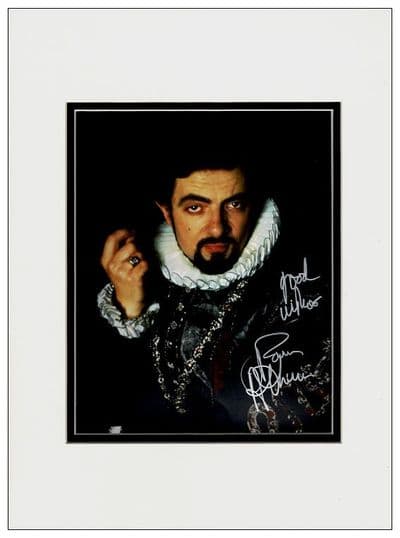 Rowan Atkinson Autograph Signed Photo - Blackadder