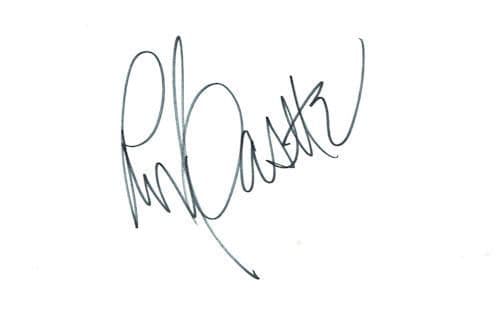 Roy Castle Autograph Display