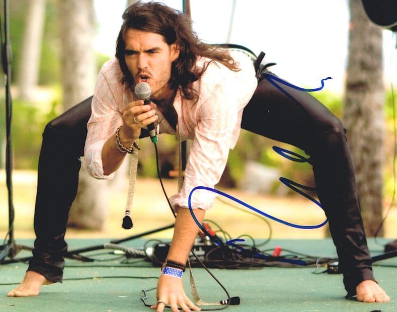 Russell Brand Autograph Signed Photo