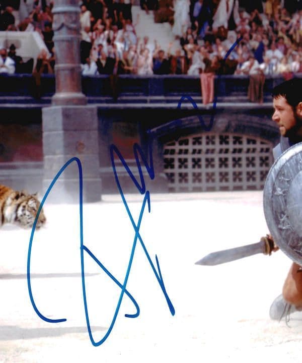 Russell Crowe Autograph Signed Photo - Gladiator